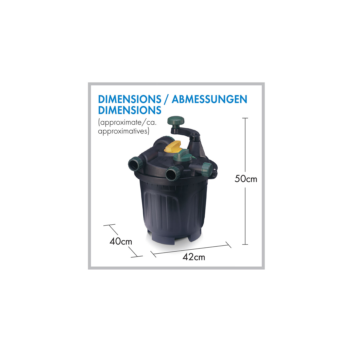 Clean Pond Machine 13000 for Large Ponds - Aquagarden Europe